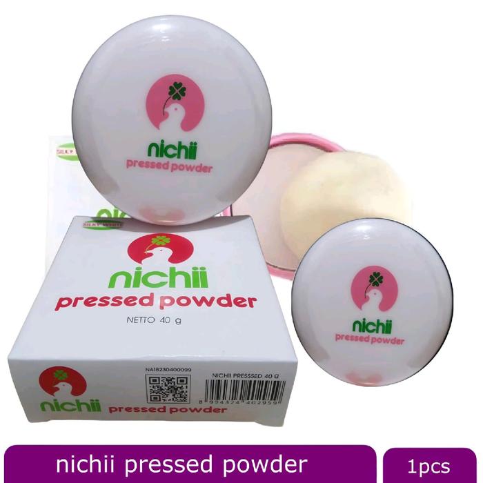 Promo Bedak Padat Remaja Putri / Ibu Nichii Pressed Compact Powder 40gr ...