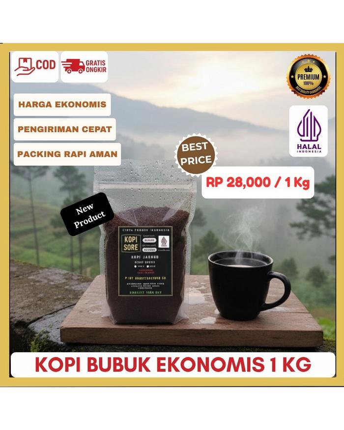 Promo KOPISORE - Kopi Bubuk Ekonomis 1 Kg - Kopi Hitam / Kopi Susu ...