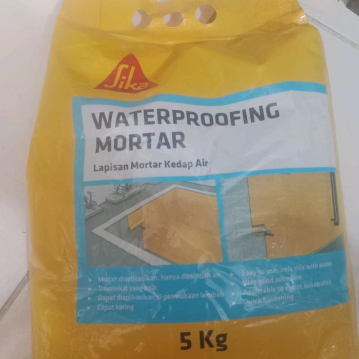 Jual sika waterproofing mortar 5 kg lapisan mortar kedap air - Jakarta ...