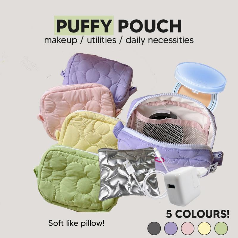 【SG】Puffy Pillow Cosmetic Makeup Adaptor Sanitary Pad Pouch, - TikTok ...