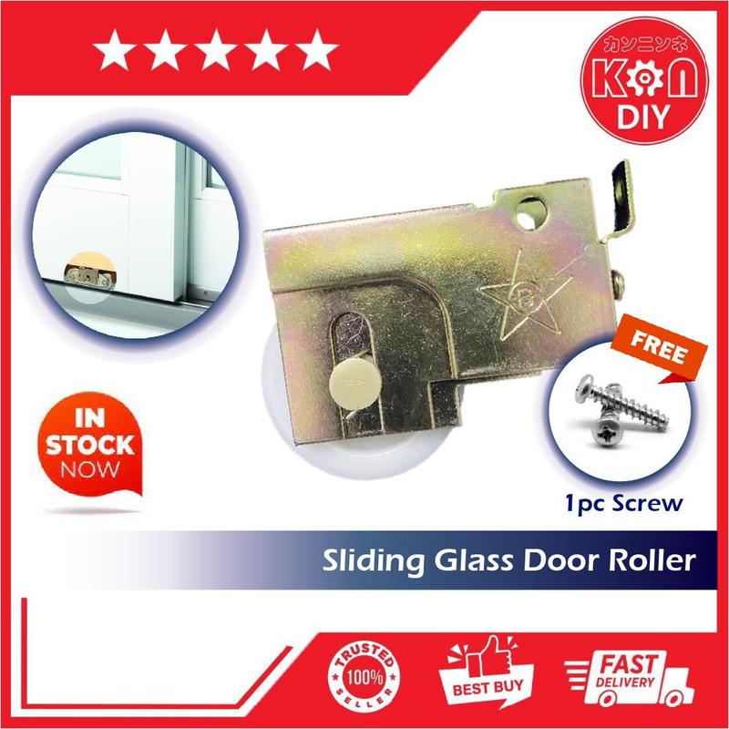 KNN-DIY *STAR BRAND* Sliding Glass Door Roller Patio Slide Door ...