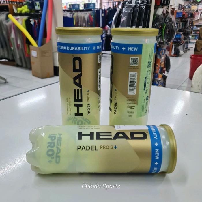 Jual Bola Padel Head Pro s+ isi 3 Original Padelball Pedelball ...