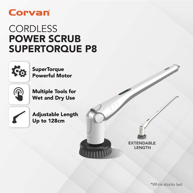 Corvan Power Scrub P8 - Scrub, Polish and Wax with dual spee - TikTok ...