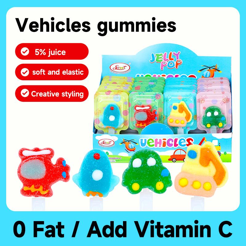 【jdgsp】SWOOT-Transportation soft candy juice fun candy lollipop ...