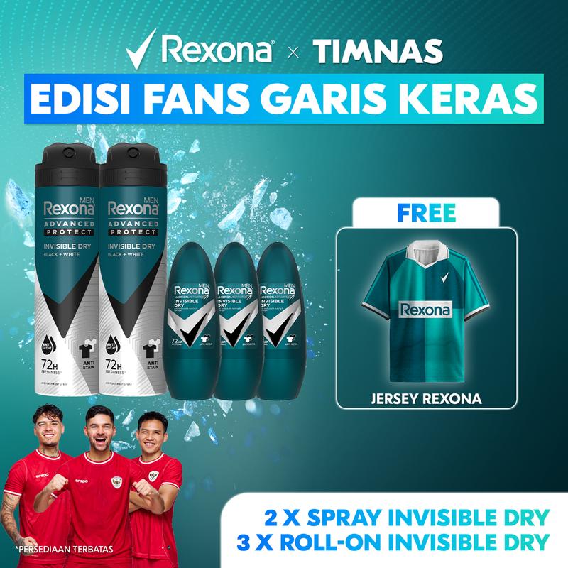 [FREE Rexona Jersey] Buy 2 Rexona Men Deodorant Deo Body Spray - Shop ...