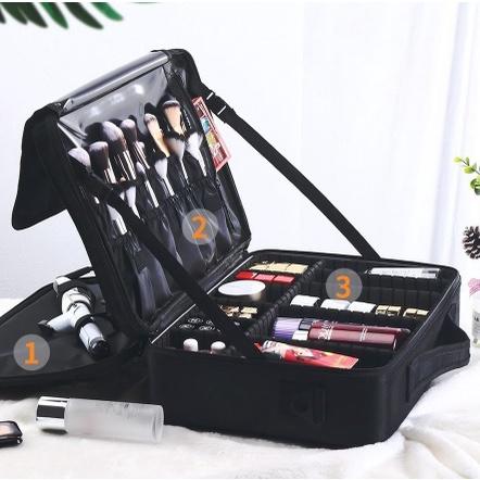 Cosmetic Bag Organizer Female Large Make Up Portable Travel Storage Bag ...