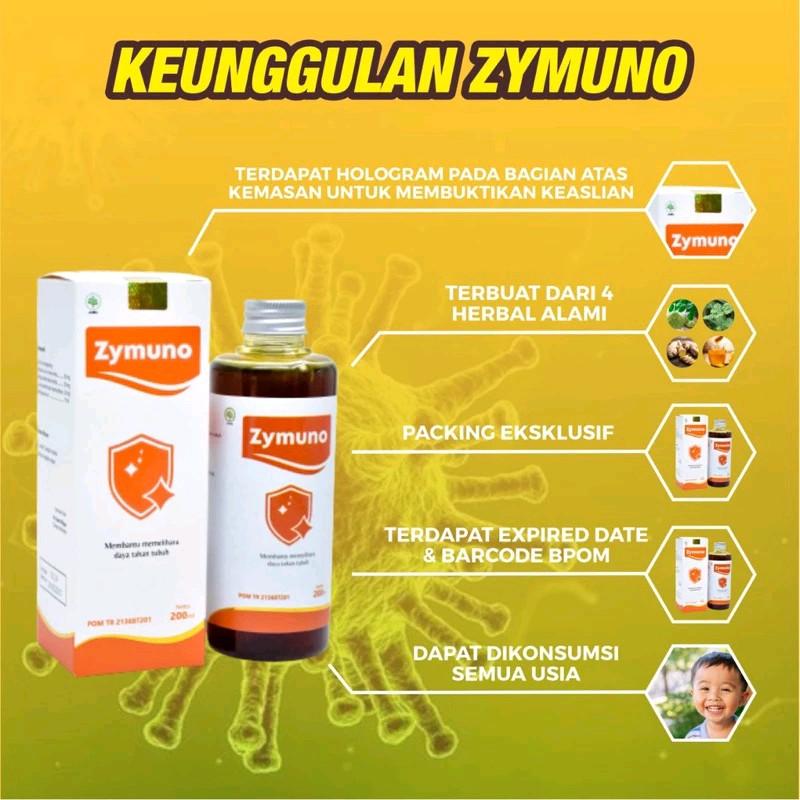 ZYMUNO Original-Vitamin herbal meningkatkan daya tahan Tubuh, Anti ...