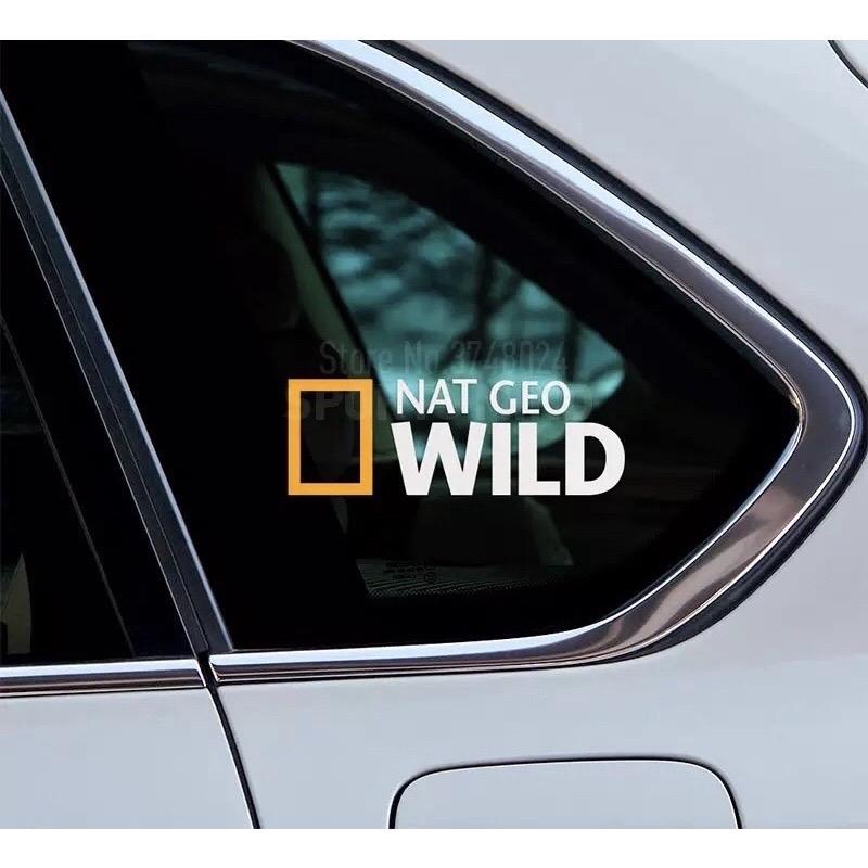 (Ready Stock) S653# NAT GEO WILD Car Vinyl Decal Sticker - TikTok Shop ...