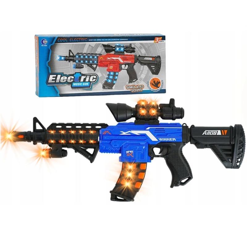 Electric Music Gun With Simulated Sound And Flashing Light Combined ...