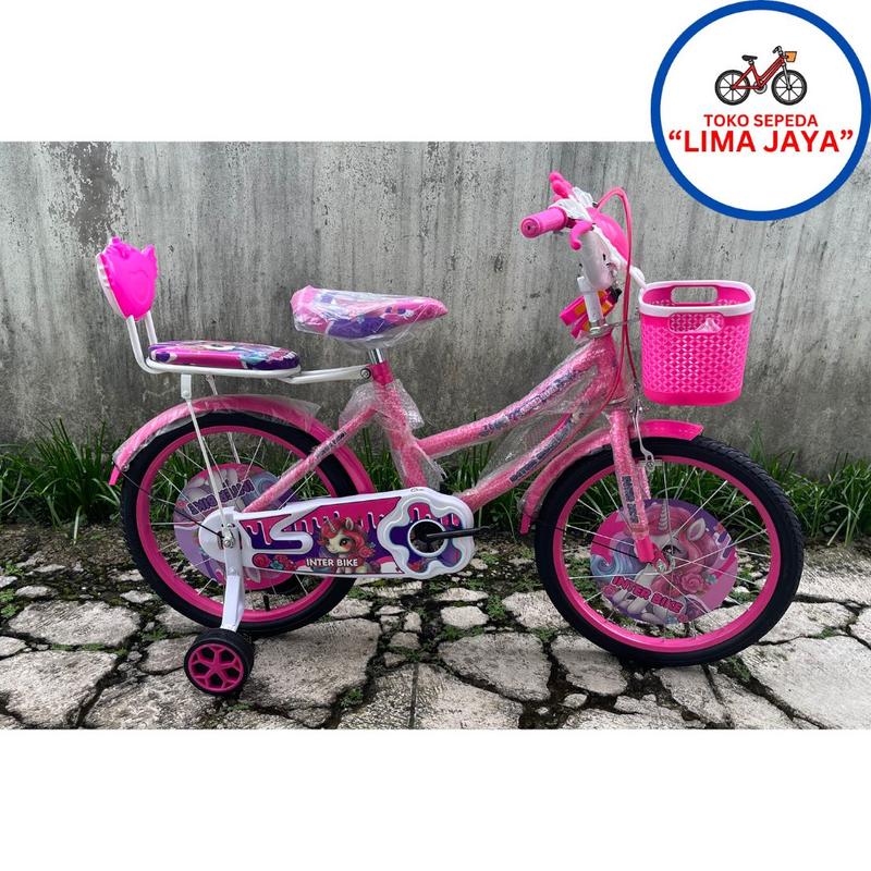 SEPEDA MINI INTERBIKE KUDA PONI PONY MUSIC LAMPU 12 16 18 INCH - Shop ...