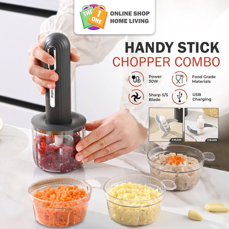 Chopper Penggling Daging Blender Bumbu Multifungsi 4 in 1 Chopper ...