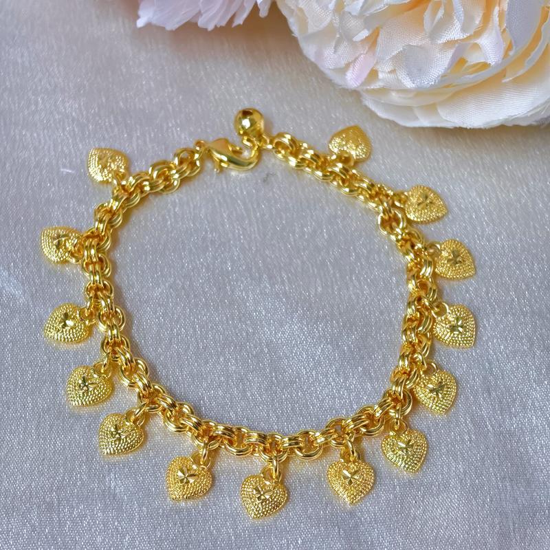 Gelang Tangan Cinta, Rekaan Mewah, Untuk Wanita, Dengan Loceng - TikTok ...