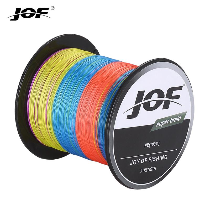 JOF 4 Strands Braided Fishing Line Multifilament Pe Line 300M - TikTok ...