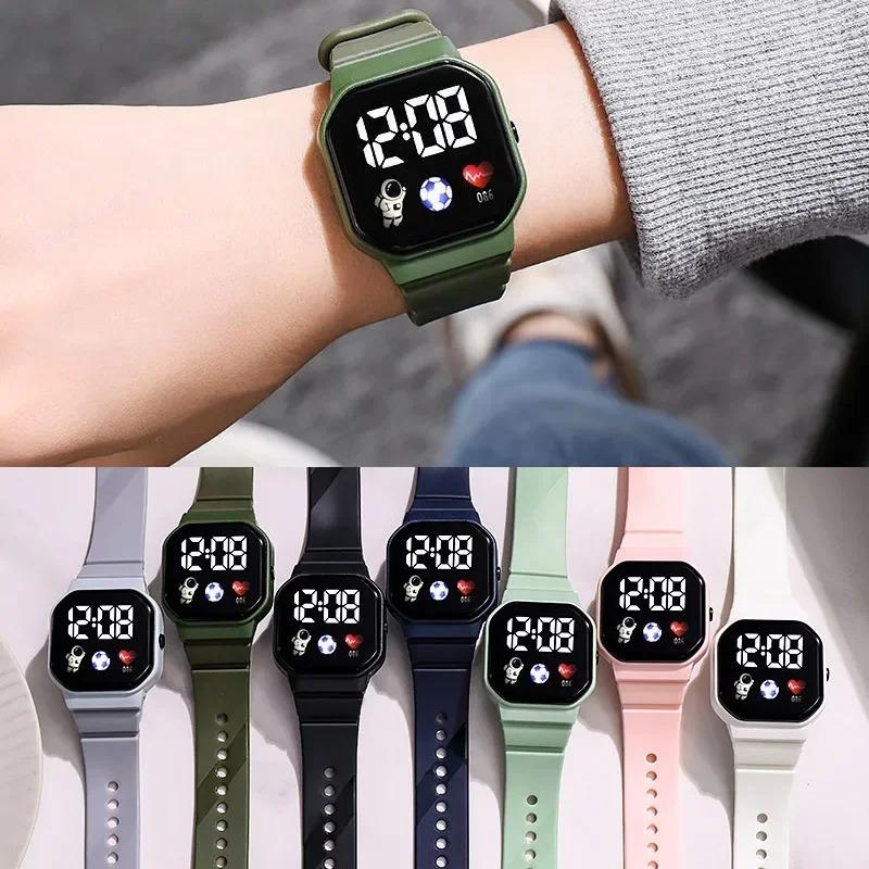 Jam Tangan Karet Led Watch Sport Led Jam Tangan Olahraga Jam tangan ...