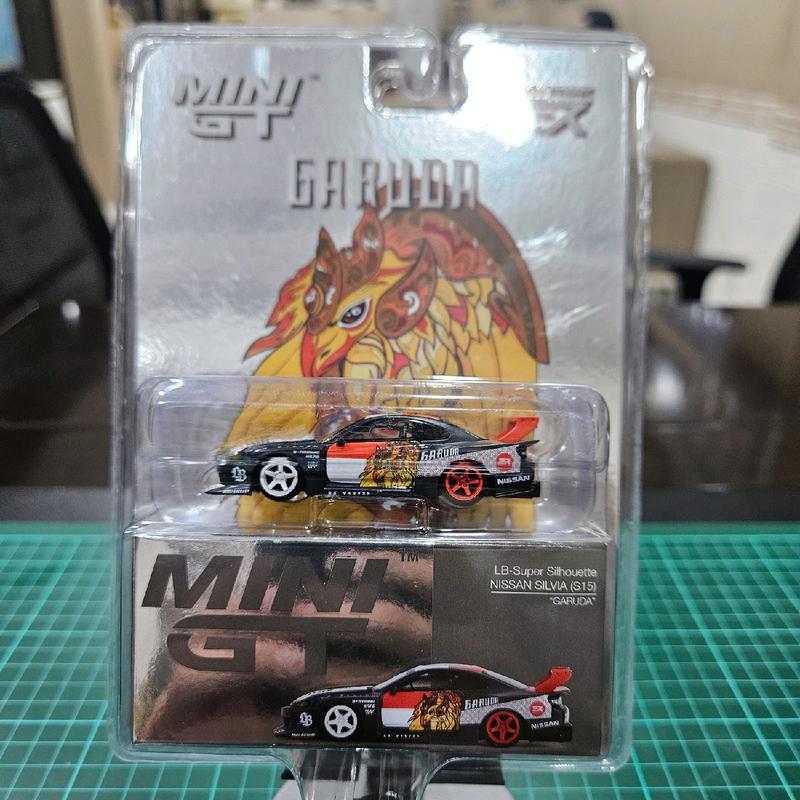 MINI GT Nissan silvia S15 Garuda blister mijo segel - Shop | Tokopedia
