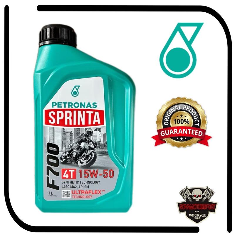 PETRONAS SPRINTA F700 15W50 MALAYSIA SEMI SYNTHETIC ENGINE OIL - TikTok ...