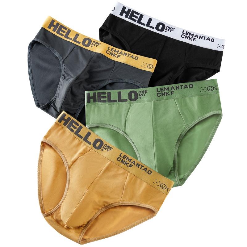 Basic Design Polyester Men's Triangle Briefs Cool Underwear for ...