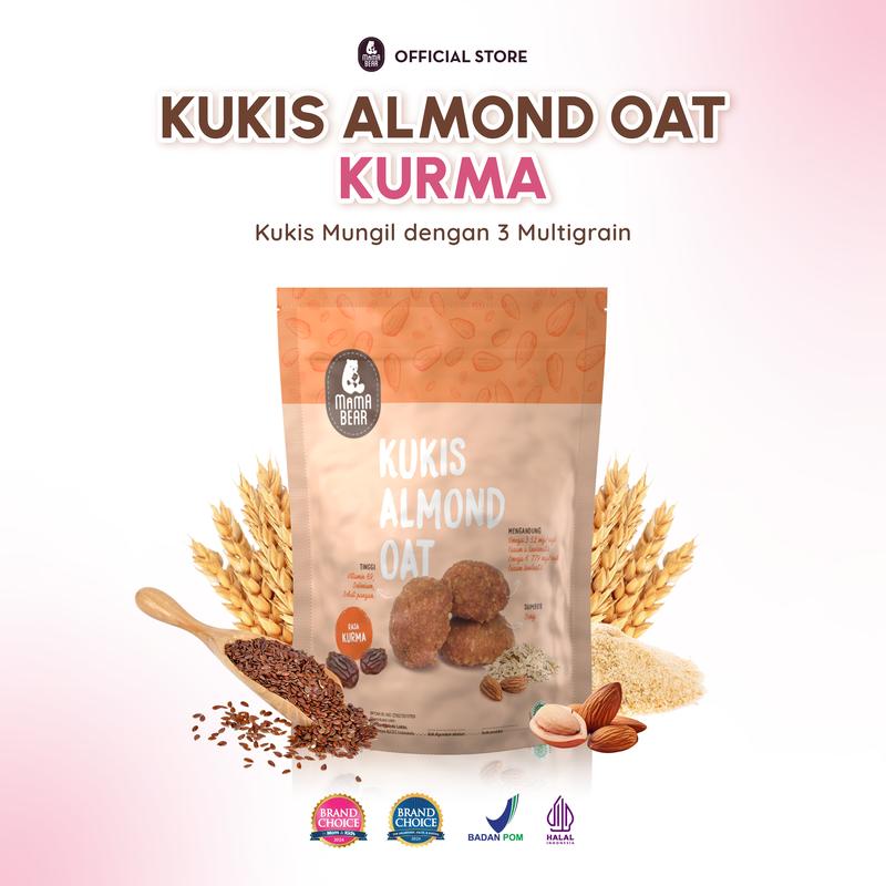 MamaBear KUKIS ALMOND OAT Kurma - KUKIS ASI Booster Pelancar - Shop ...