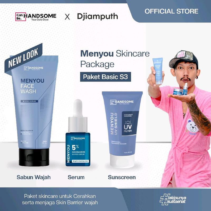 Paket Basic S3 (Sabun,serum,sunscreen) by Canbe Handsome - Shop | Tokopedia