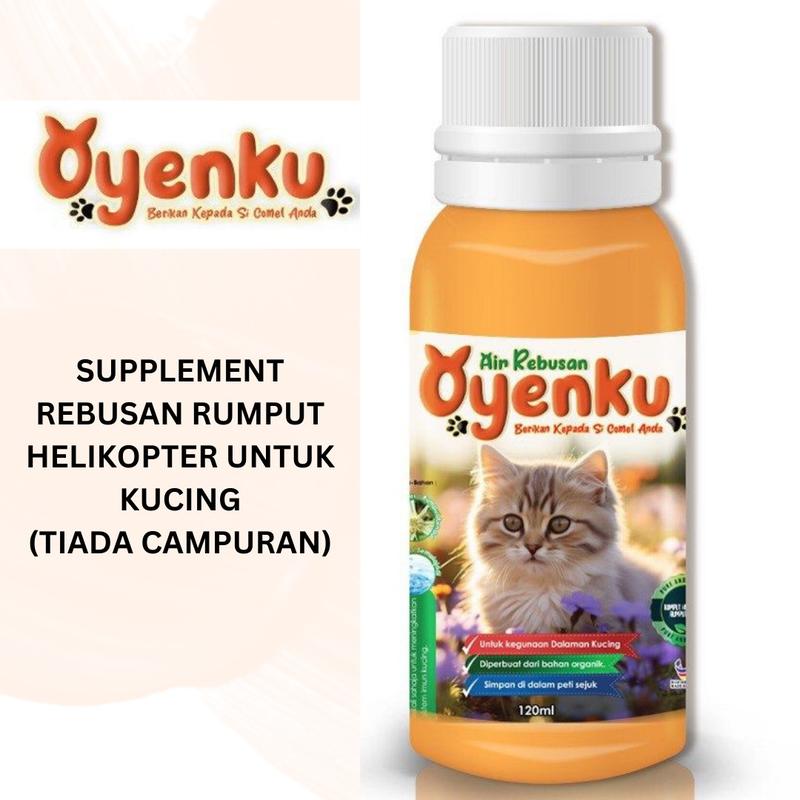 SUPPLEMENT REBUSAN RUMPUT HELIKOPTER/PENDUL OYENKU UNTUK KUCING ...