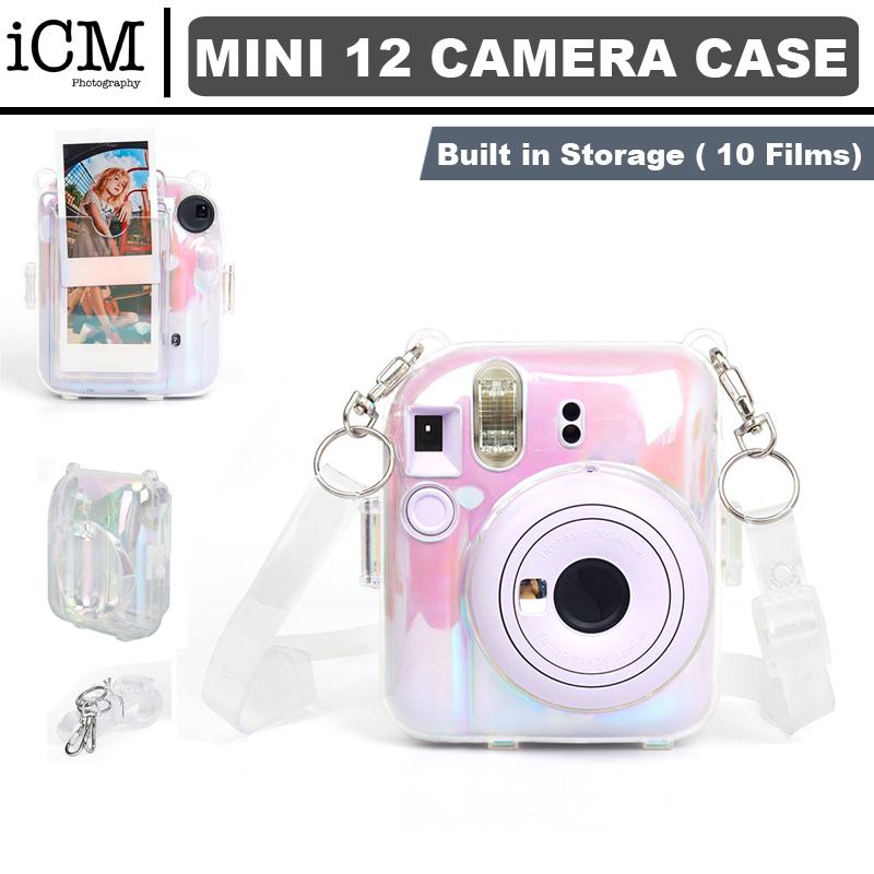 Fujifilm Instax Mini 12 Camera Transparent Hard Case iridescent ...