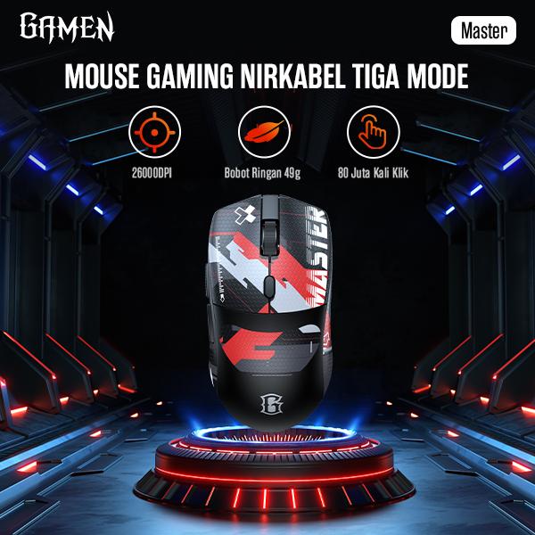 GAMEN Gaming Mouse MASTER 3 Mode Connection Ergonomic Design - Shop ...