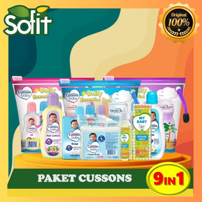 Berkualitas Cussons Baby Paket Lengkap 9 in 1 - Travel Set - Cusson ...