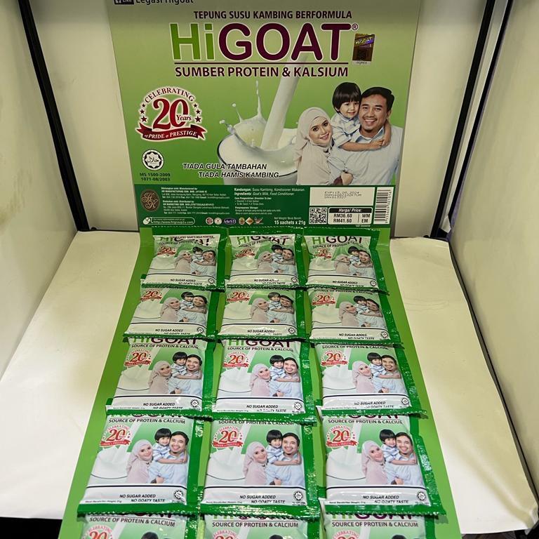 HI GOAT PAPAN 15 SACHET Low Sugar Susu Milk Susu Kambing Dairy - TikTok ...
