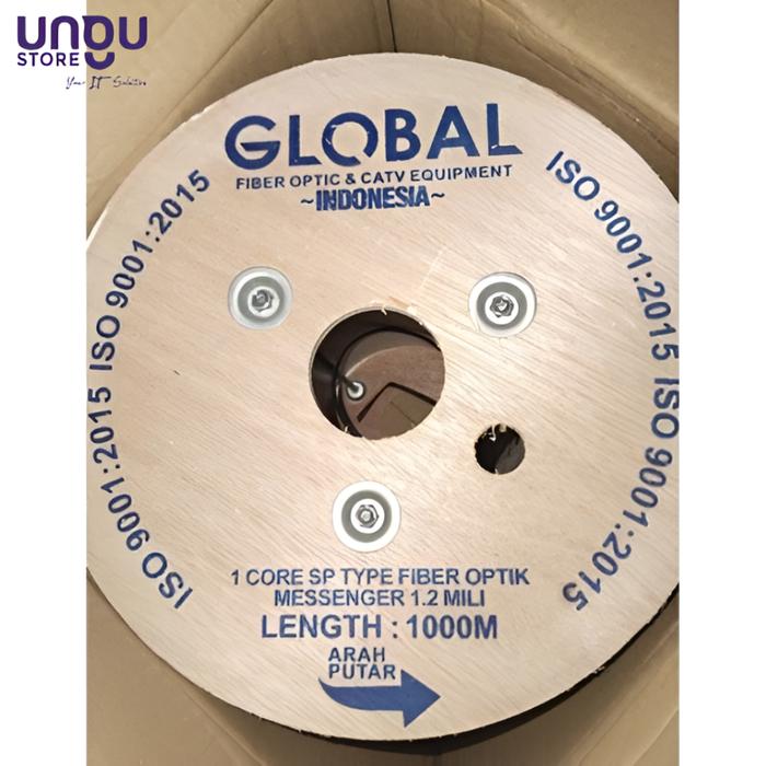 Promo GLOBAL Kabel FO Global 1 Core 3 Sling 1KM Special Type Seling 1 ...