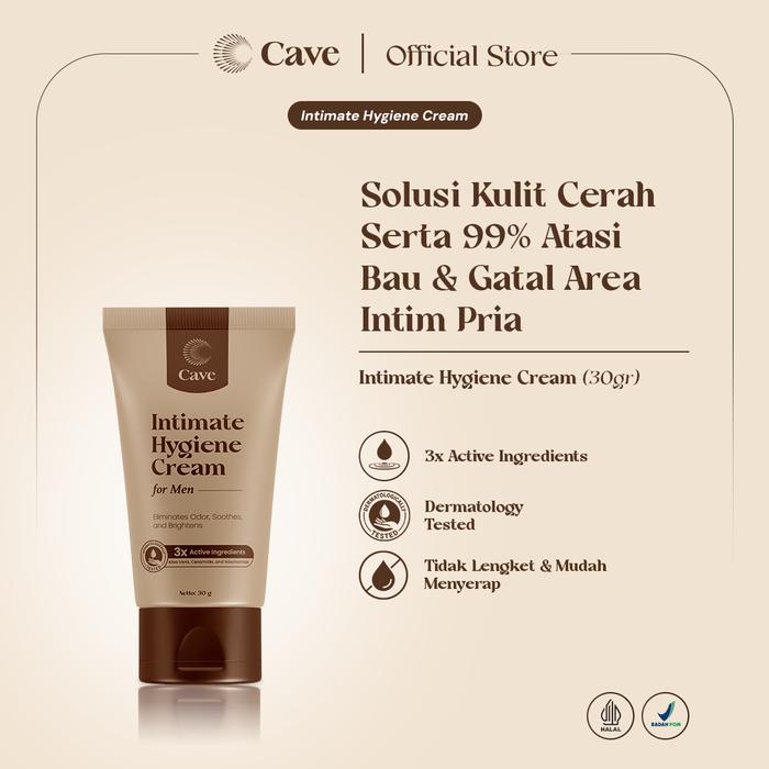 Promo Cave Intimate Hygiene Cream For Men - Cream Area Intim Pria Anti ...