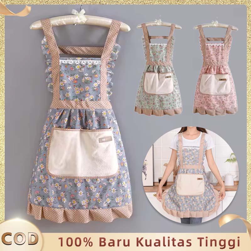 Celemek Masak Korea Celemek Masak Aesthetic Celemek Lucu Masak Celemek ...