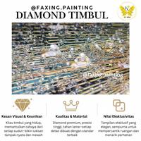 Jual Lukisan Porcelain 5D Diamond Pajangan Dinding Custom Foto Mewah ...