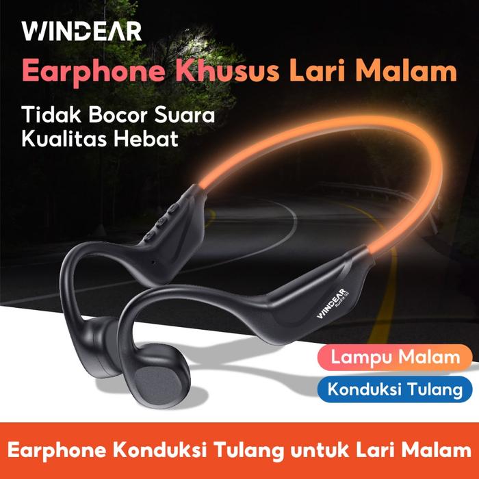 Promo WINDEAR RunFit 02 Headphones, Open-back Running Earbuds, Bone ...