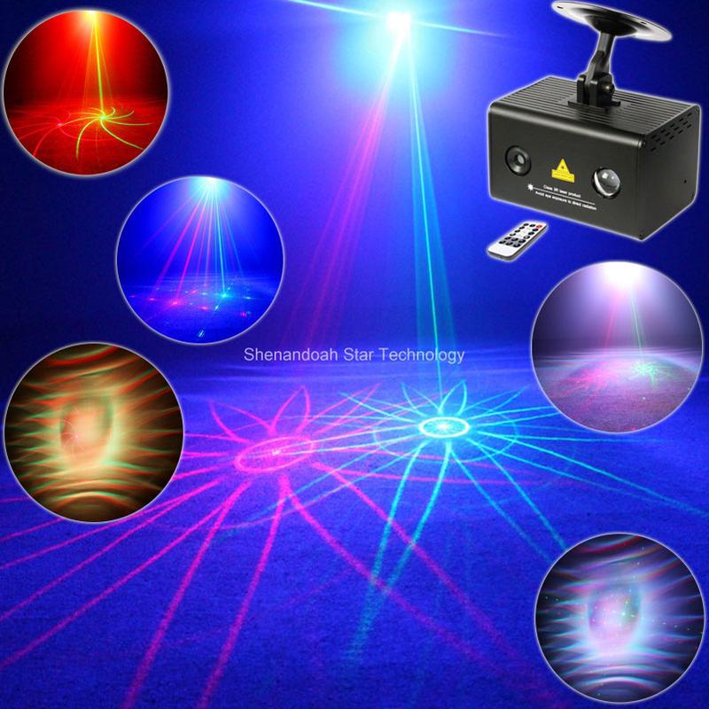 ESHINY Remote MINI R&G Laser 8 Patterns Projector Full Light - TikTok ...