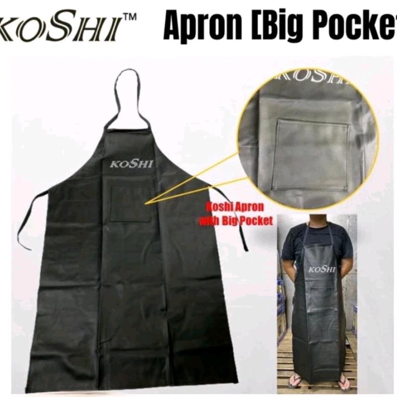 (Ready Stock) KOSHI Brush Cutter Apron (With Pocket) Baju Mesin ...