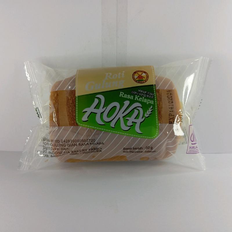 Roti Gulung Aoka Rasa kelapa - Shop | Tokopedia
