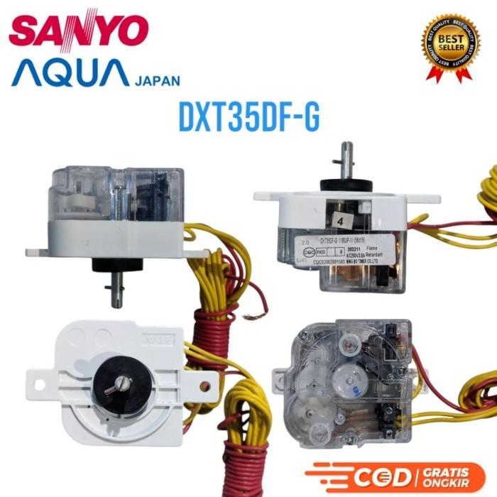 Jual Timer Mesin Cuci Aqua Sanyo 3 Kabel DXT35DF-G AC 250V 3.5A - Kota ...
