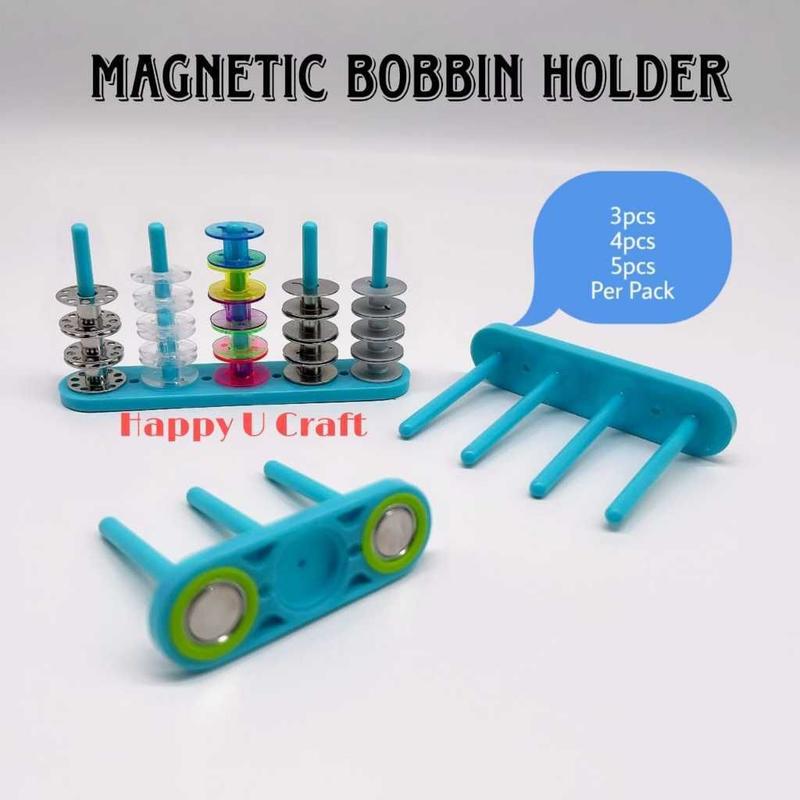Magnetic Bobbin Holder / Bobbin Stand / Tiang Letak Bobbin Mesin ...