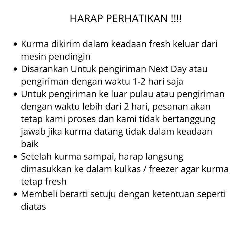 Kurma Ruthob Kurma Muda Setengah Matang Ruthab Libya Asli 1 Kg Food ...