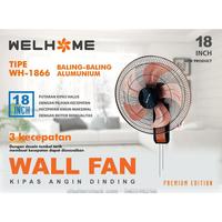 Promo Welhome Kipas Angin Dinding Tembok Tornado Besi - 18 inch ...