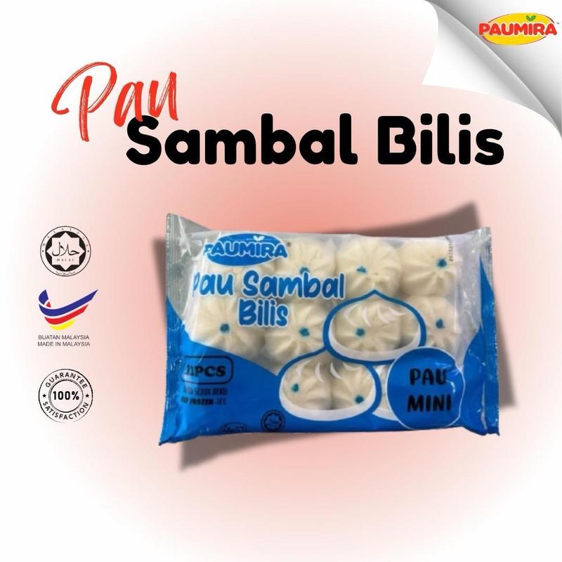 Pau Mira HQ Pau Berperisa Sambal Bilis Saiz Besar 6pcs dan Mini ...