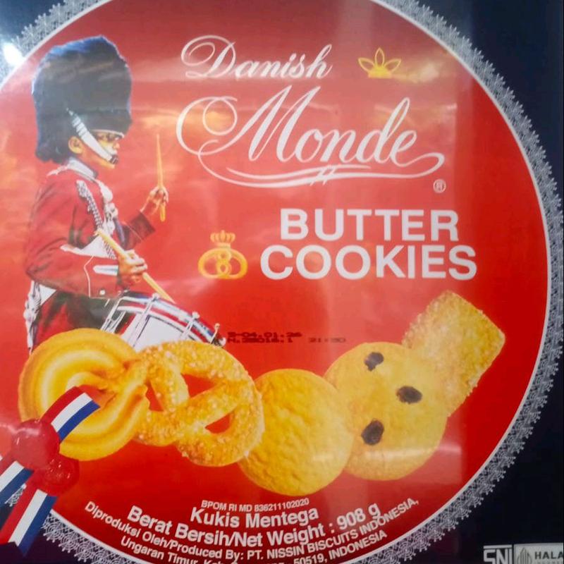 Monde Butter Cookies 908gr Biskuit Snack Toples - Shop | Tokopedia