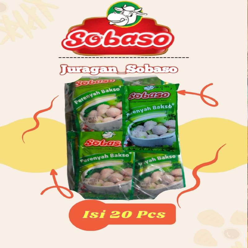 Sobaso Tepung Perenyah Bakso 20 Gram 1 Pack - Cocok untuk Membuat ...