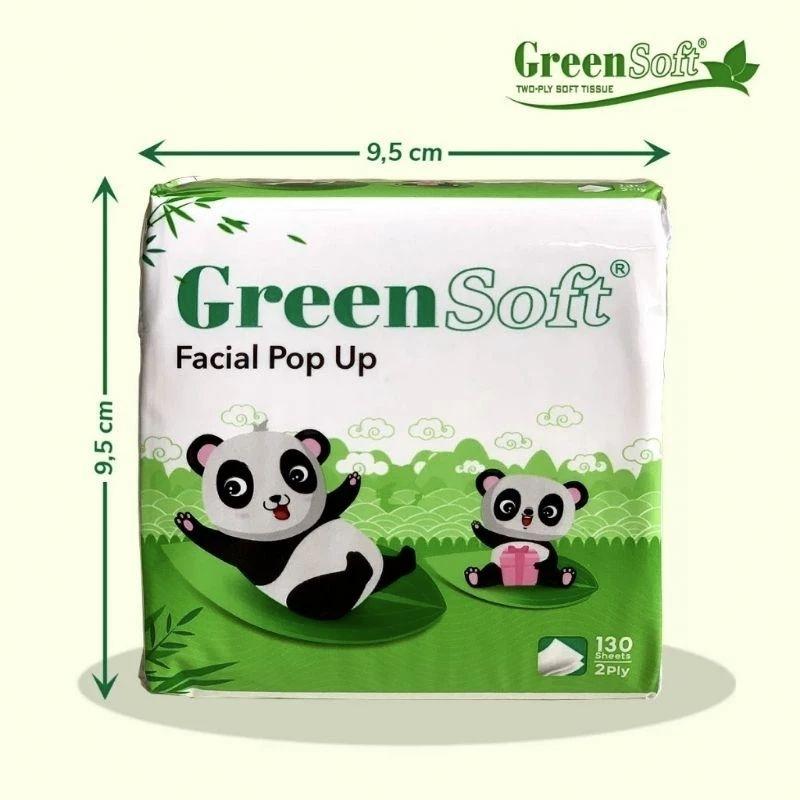 (isi 6) tisu green panda tisu / Tissue POP UP GREEN PANDA / Tisu - Shop ...