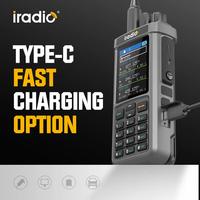 Jual Iradio UV-98 Plus Walkie Talkie 10W 2.4"Large Screen USB LSB CW CB ...