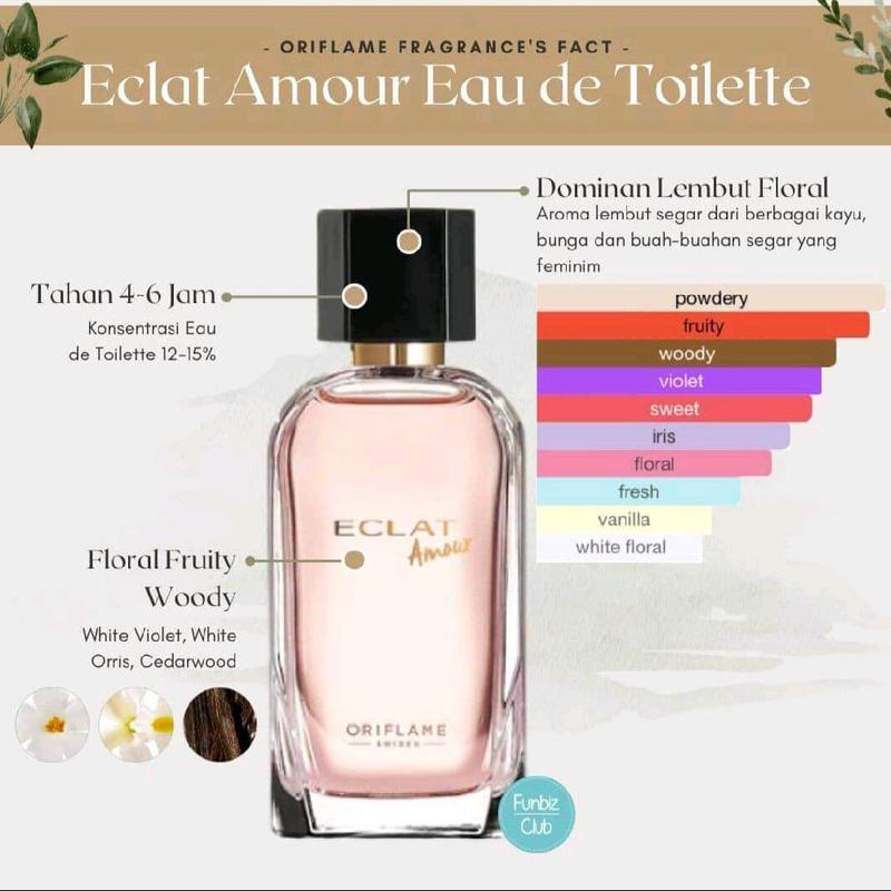 eclat amour eau de toillette parfum - Shop | Tokopedia