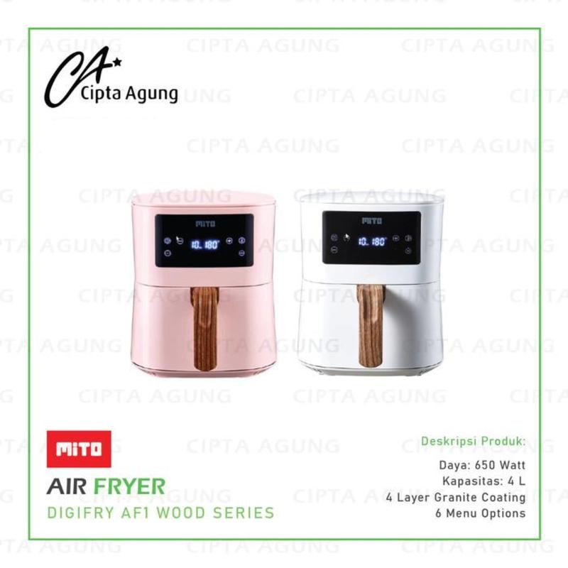 DIGITAL AIR FRYER MITO AF1 4 L LOW WATT DIGIFRY AF-1 - Shop | Tokopedia