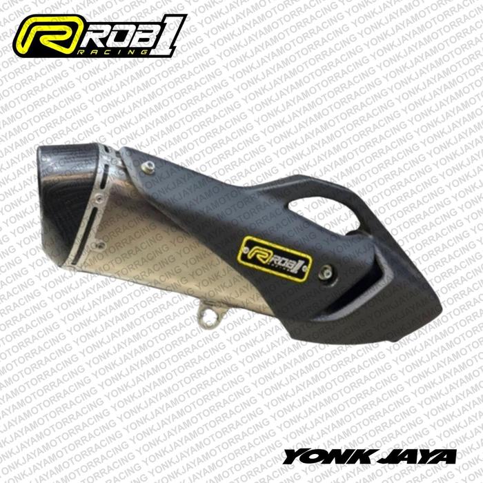 Jual KNALPOT ROB1 NMAX TURBO/ NEW/ AEROX NEW OVAL - NMAX NEW / AEROX ...
