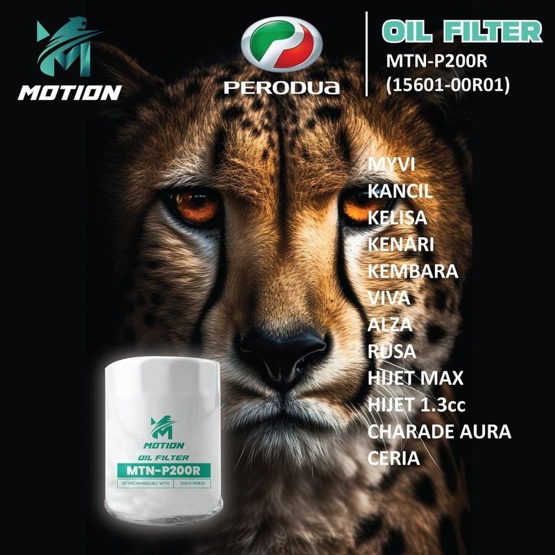 MOTION Oil Filter P200R Perodua O-T501 - Perodua Kelisa Alza - TikTok ...