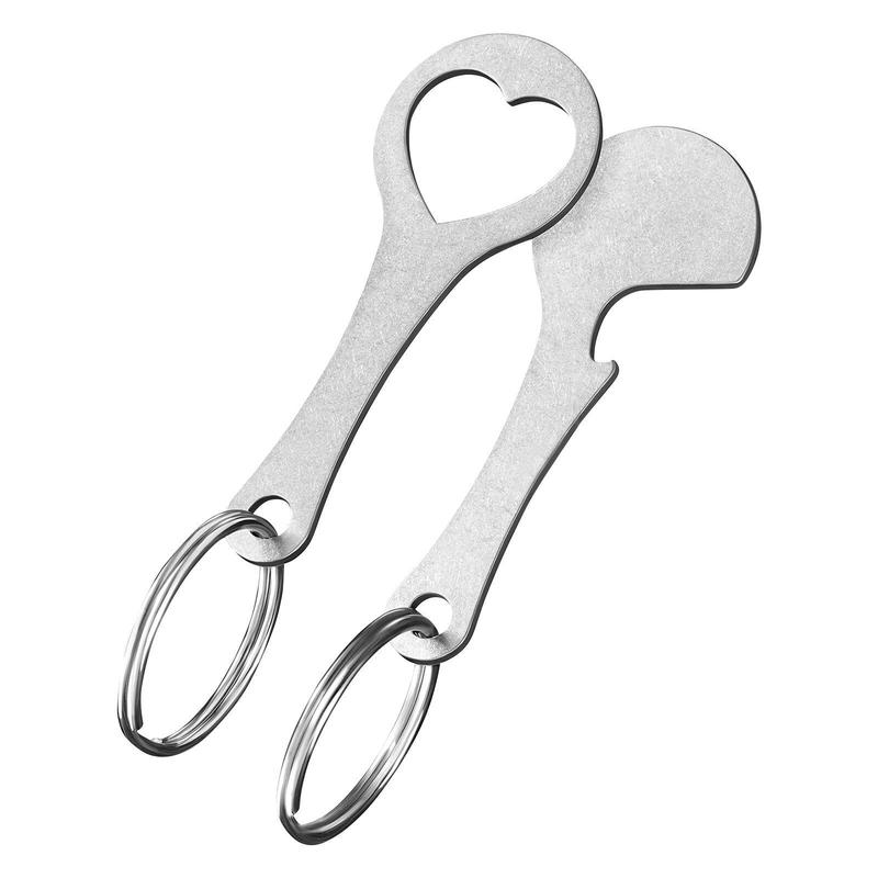 (BREEZES) 2Pcs Shopping Trolley Keys Removable Stainless Steel - TikTok ...